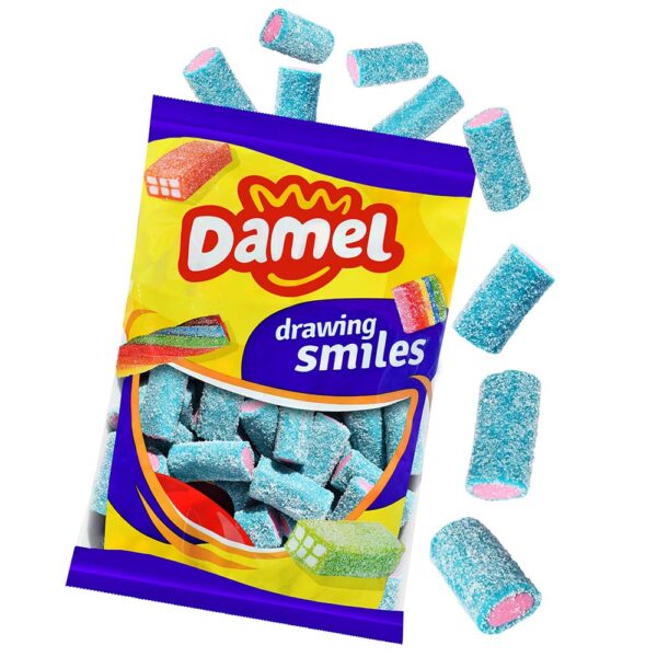 Damel Sour Blue Blowpipes – Geelong Confectionery